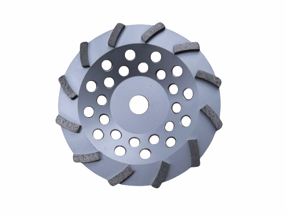 4.5"Premium Spiral Diamond Cup Wheel for Concrete Grinding