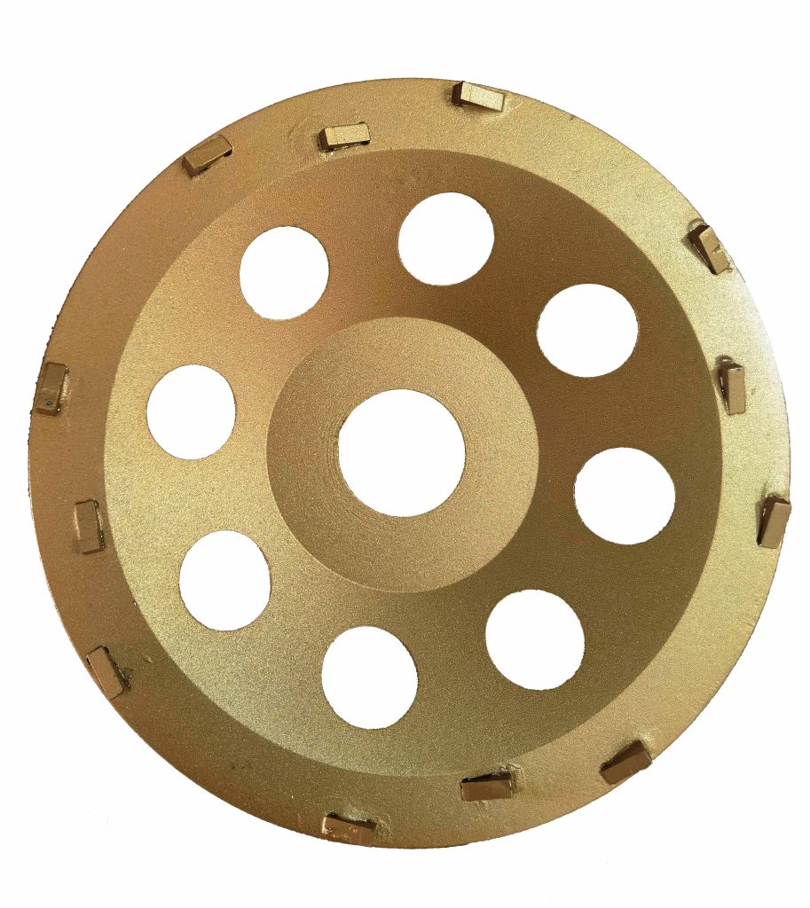 12 segments Super PCD Cups for Coatings Removal